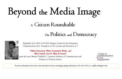 "Media Democracy: When Government Works, and What Citizens Can Do When ...